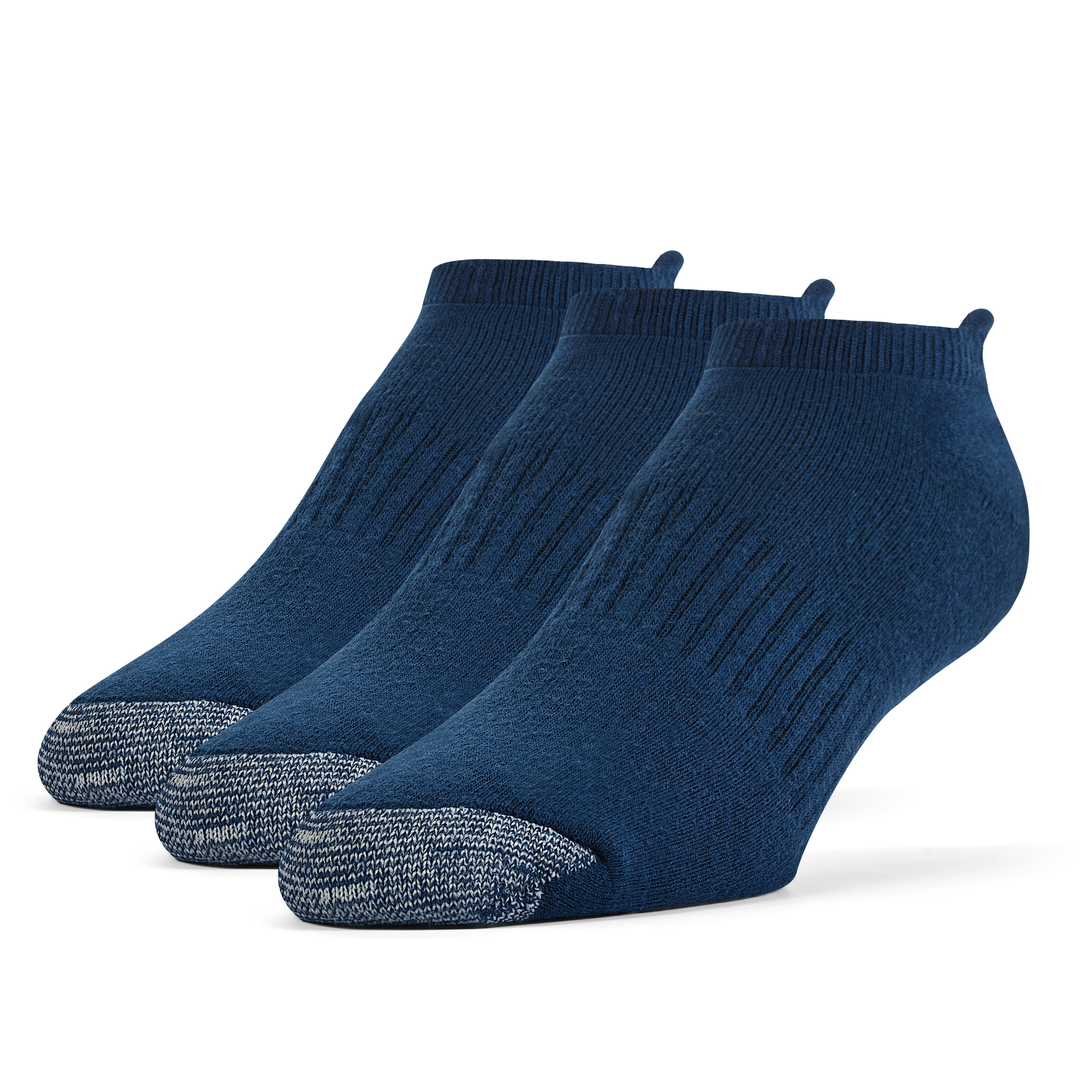 Women's Cotton Extra Soft No Show Cushion Socks - 3 Pairs - Walmart.com