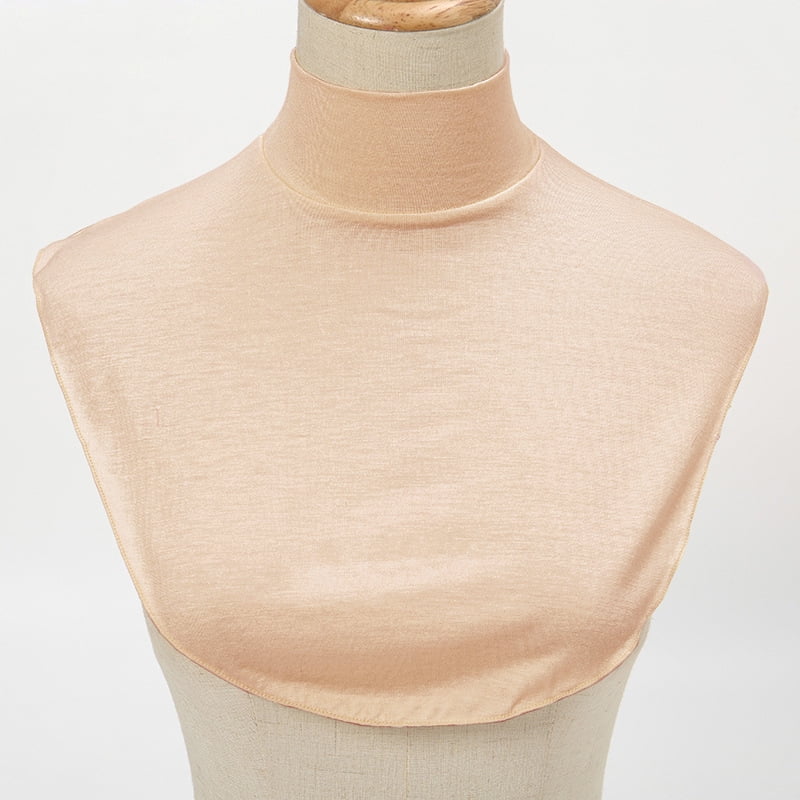 Women's Cotton Mock Turtleneck Dickey Half Top Collar Neck Blouse False ...