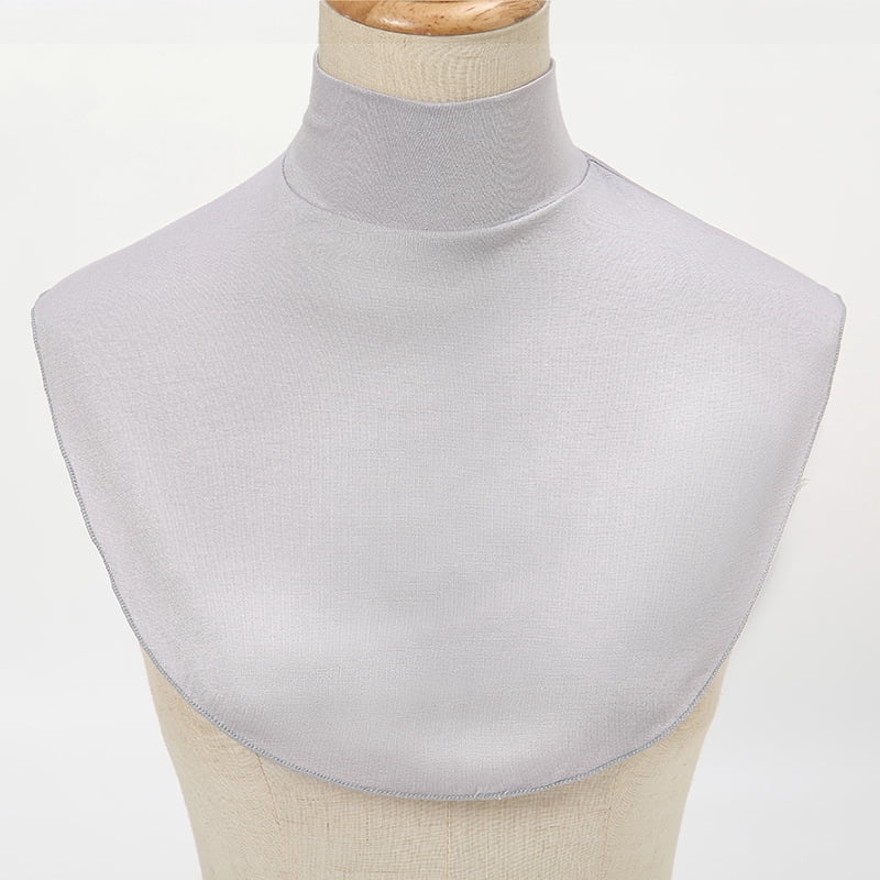 Women's Cotton Mock Turtleneck Dickey Half Top Collar Neck Blouse False ...