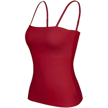 Essential Basic Women's Basic Casual Long Camisole Cami Top Regular ...