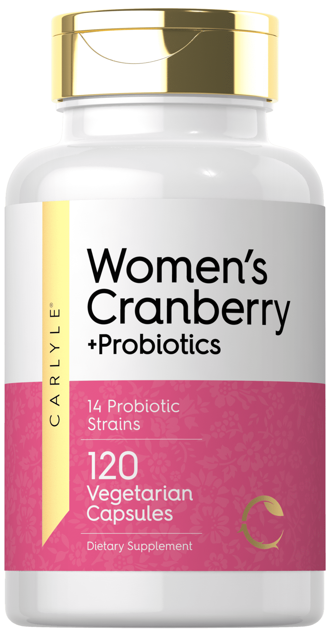 Women's Cranberry Plus Probiotics | 120 Capsules | with 14 Probiotic ...