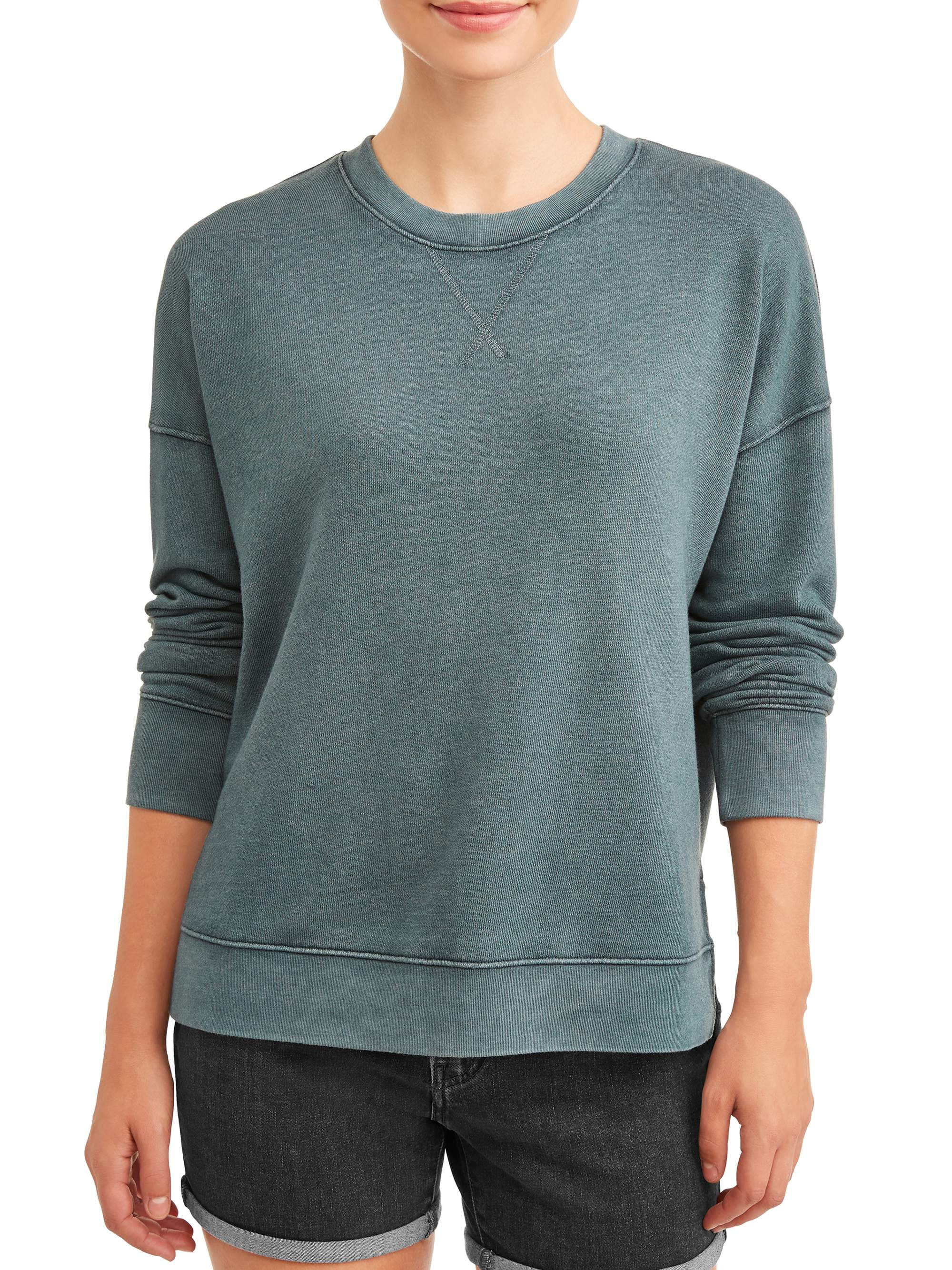 Women's Crewneck Sweatshirt - Walmart.com