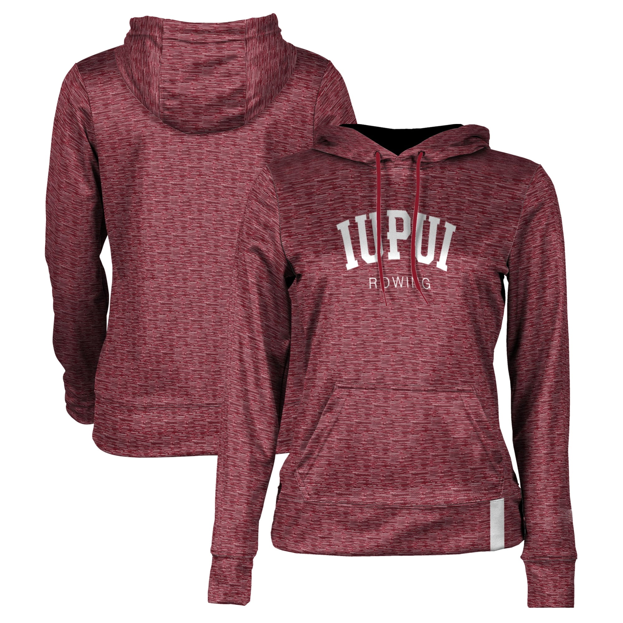 Women's Crimson IUPUI Jaguars Rowing Pullover Hoodie - Walmart.com