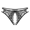 Womens Crotchless Panties Flattering Soft Underwear Hipsters G String