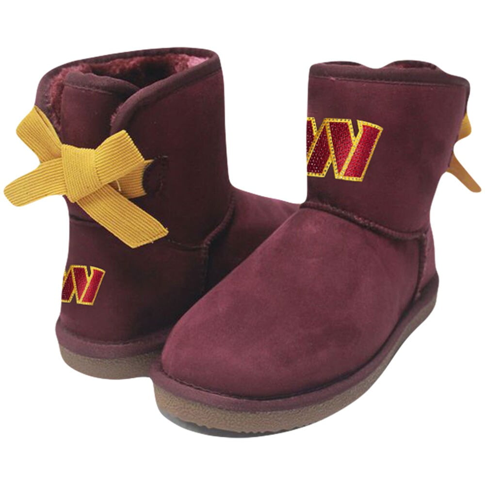 Women's Cuce Washington Commanders Low Team Ribbon Boots - Walmart.com