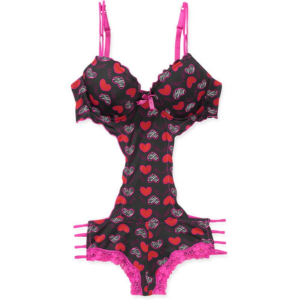 Women's Cut Out Teddy - Walmart.com