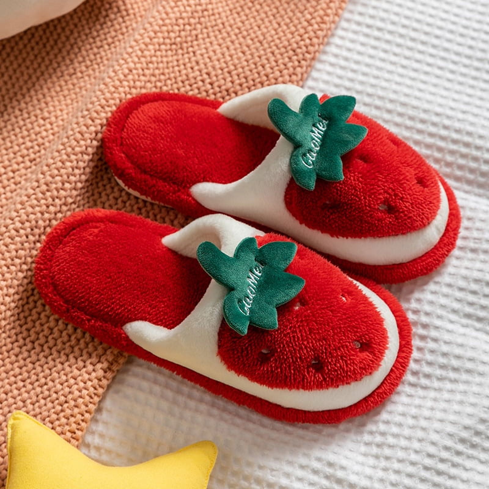 Women's Cute Carrot Quilted Terry Plush Slipper - Walmart.com