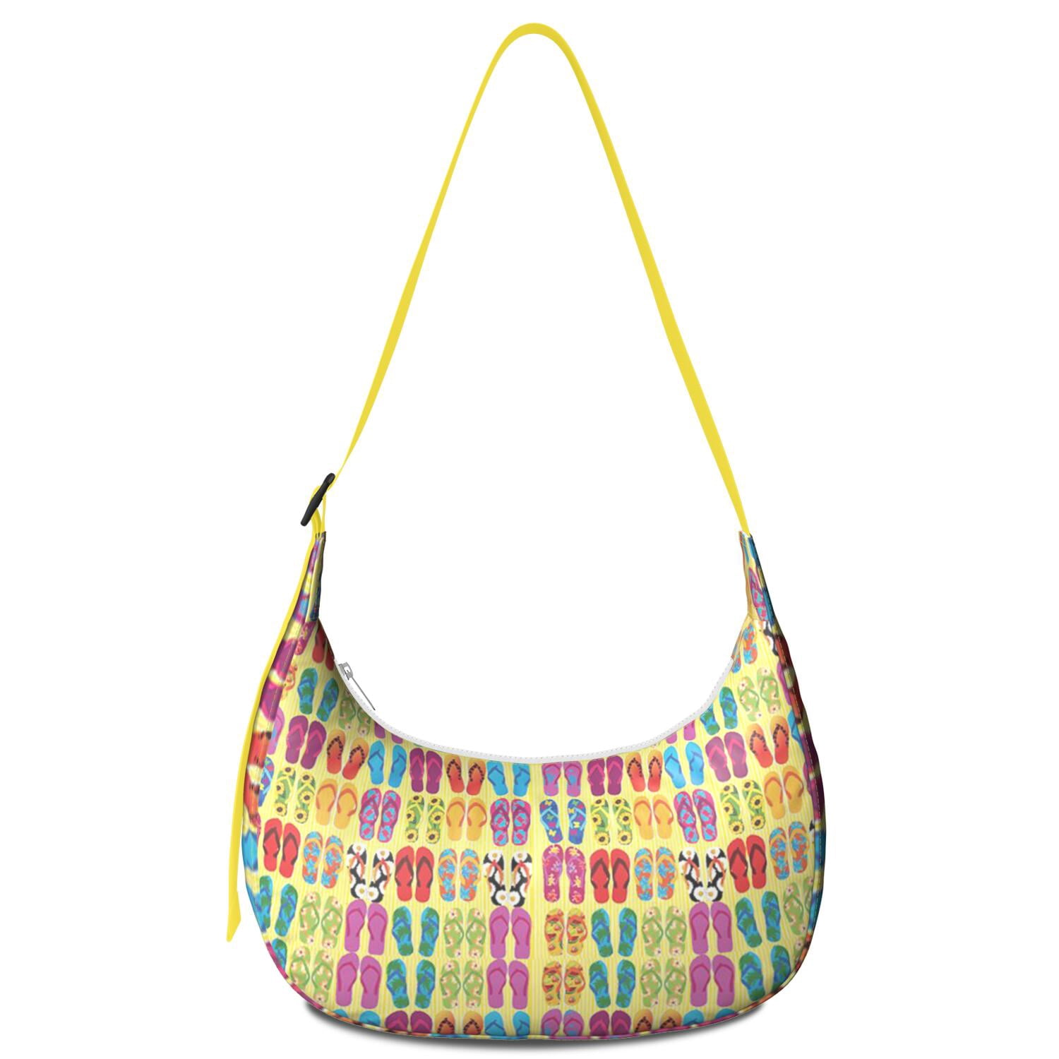Women’s Cute Cartoon Shoulder Bag – Fun Playful Kids Kawaii Sketch ...