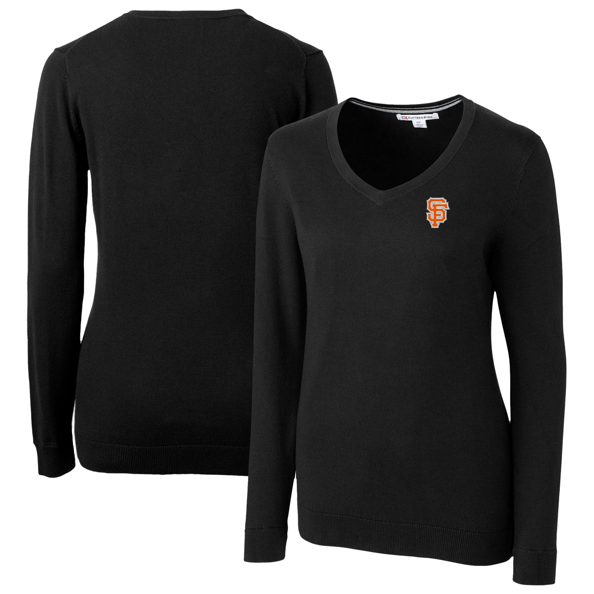 Women's Cutter & Buck Black San Francisco Giants City Connect Lakemont ...