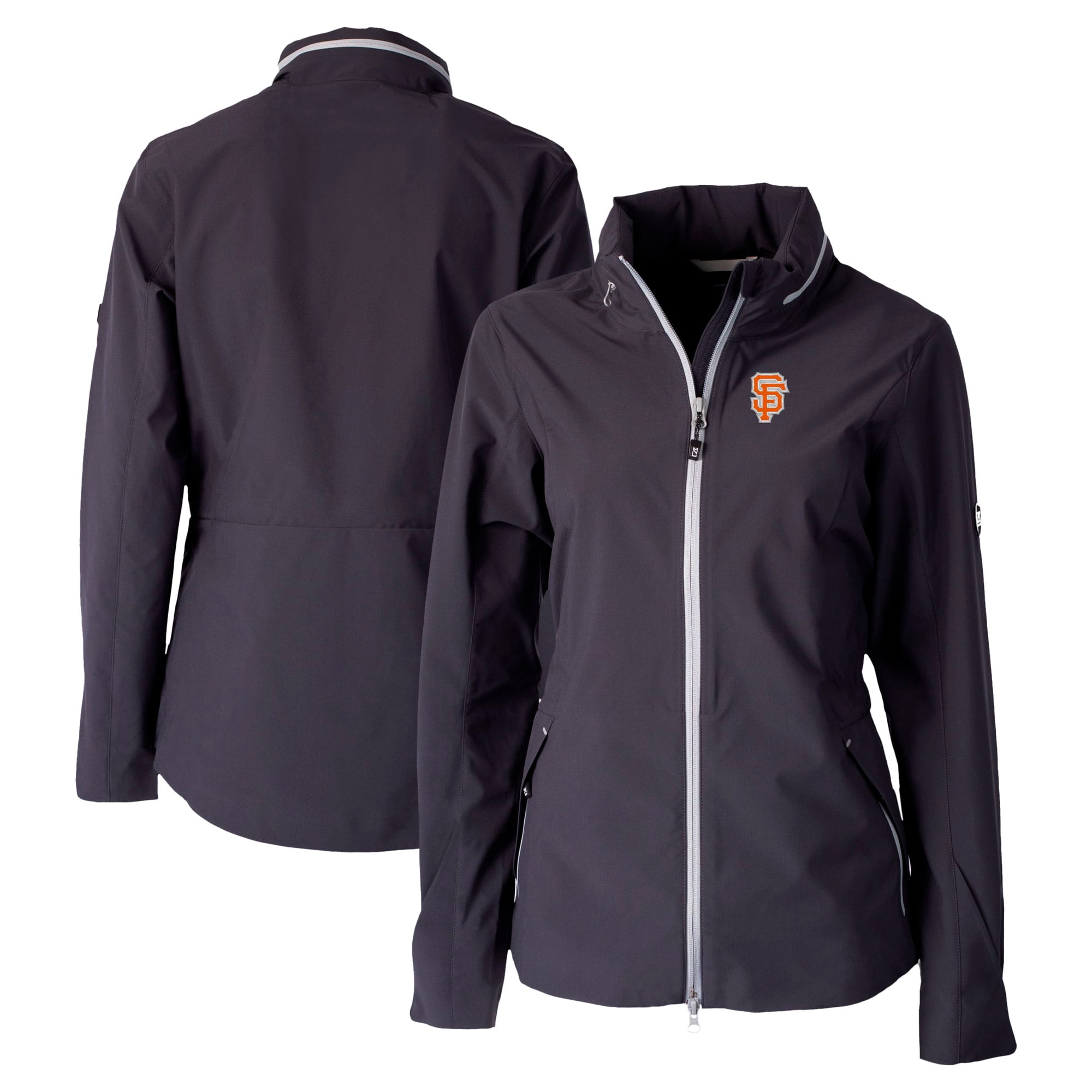 Women's Cutter & Buck Graphite San Francisco Giants City Connect Vapor ...
