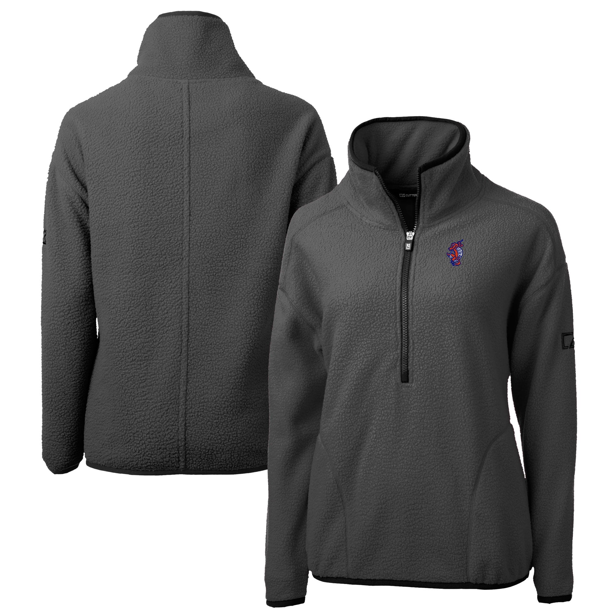 Women's Cutter & Buck Gray Florida Gators Swinging Gator Cascade Eco ...