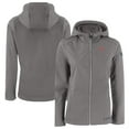 Women's Cutter & Buck Gray Oklahoma Sooners Evoke Eco Softshell ...