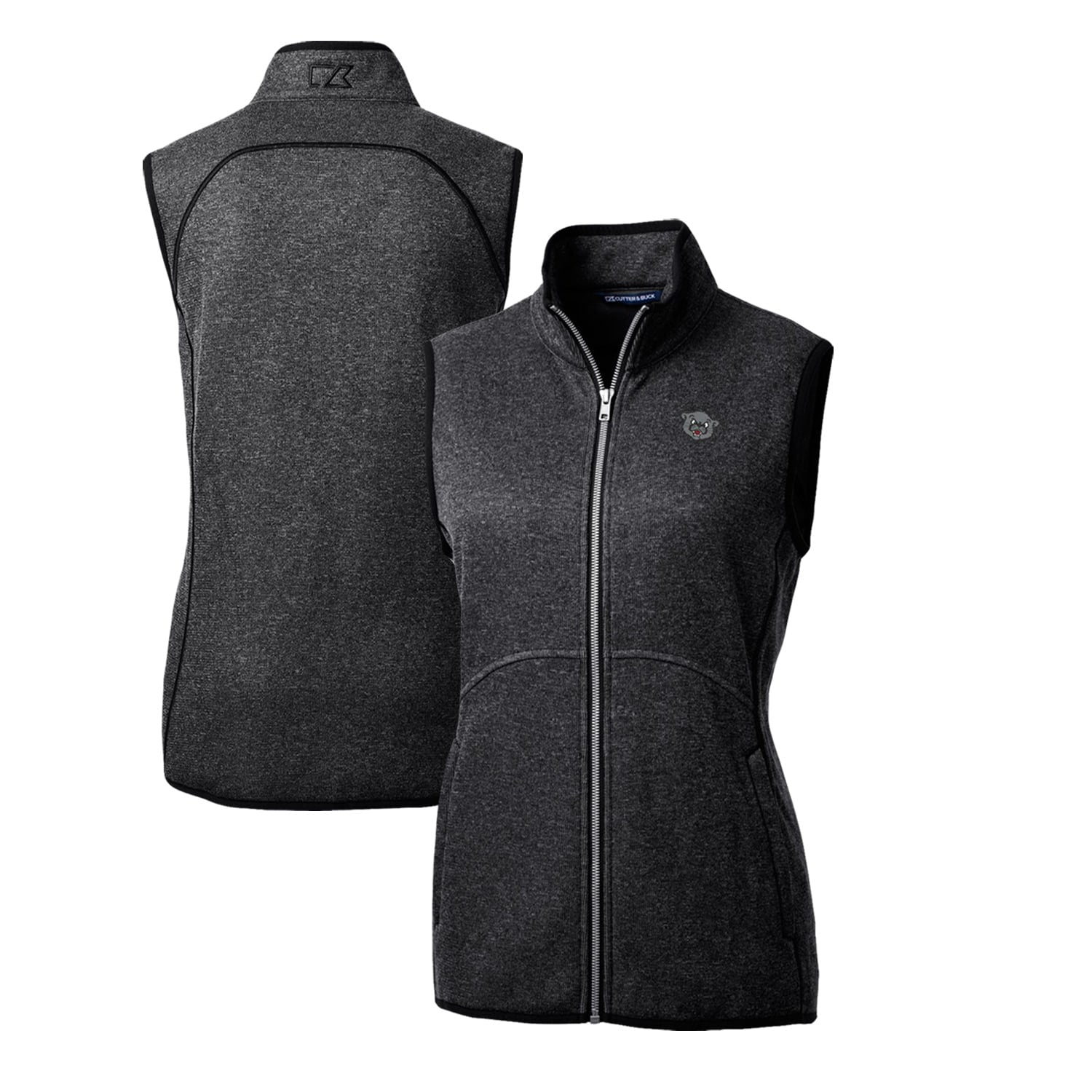 Women's Cutter & Buck Heather Charcoal Cincinnati Bearcats Mainsail ...