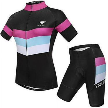 Sponeed Cycling Jersey Men Set Bicycle Shirts and Shorts Mens Bike ...