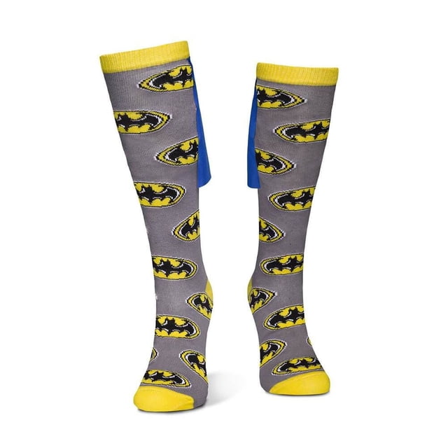 Women's DC Comics Batman Logo Knee High Socks with Cape - Walmart.com