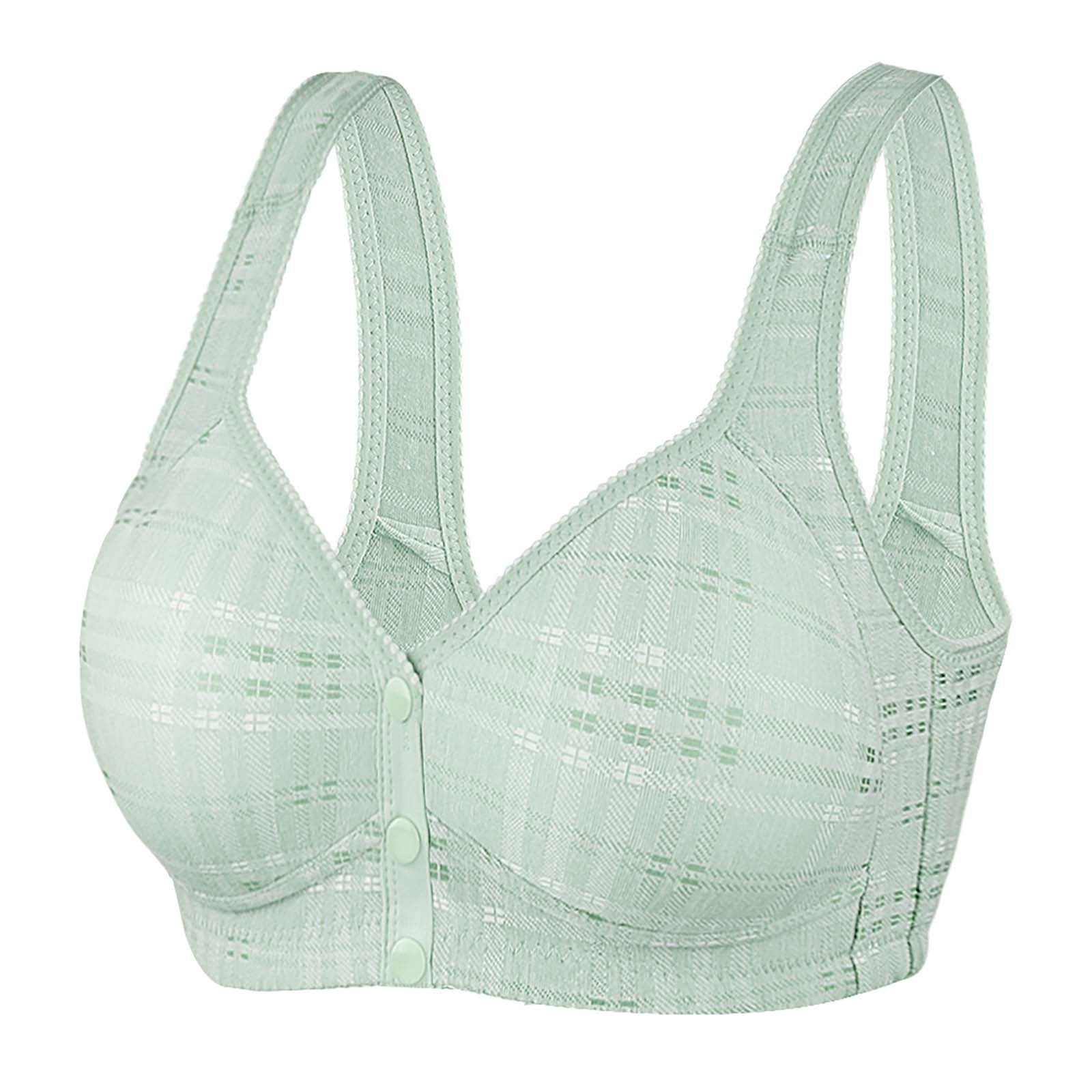 Women's Daisy Bra Sports Push Up Bras for Elderly No Underwire High ...