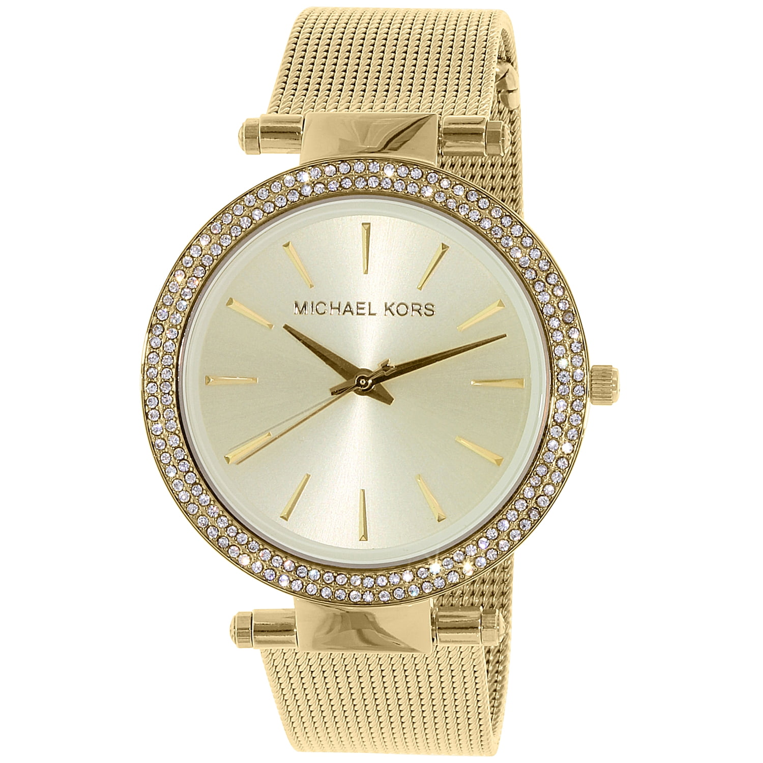 Women's Darci MK3368 Gold Stainless-Steel Quartz Fashion Watch ...