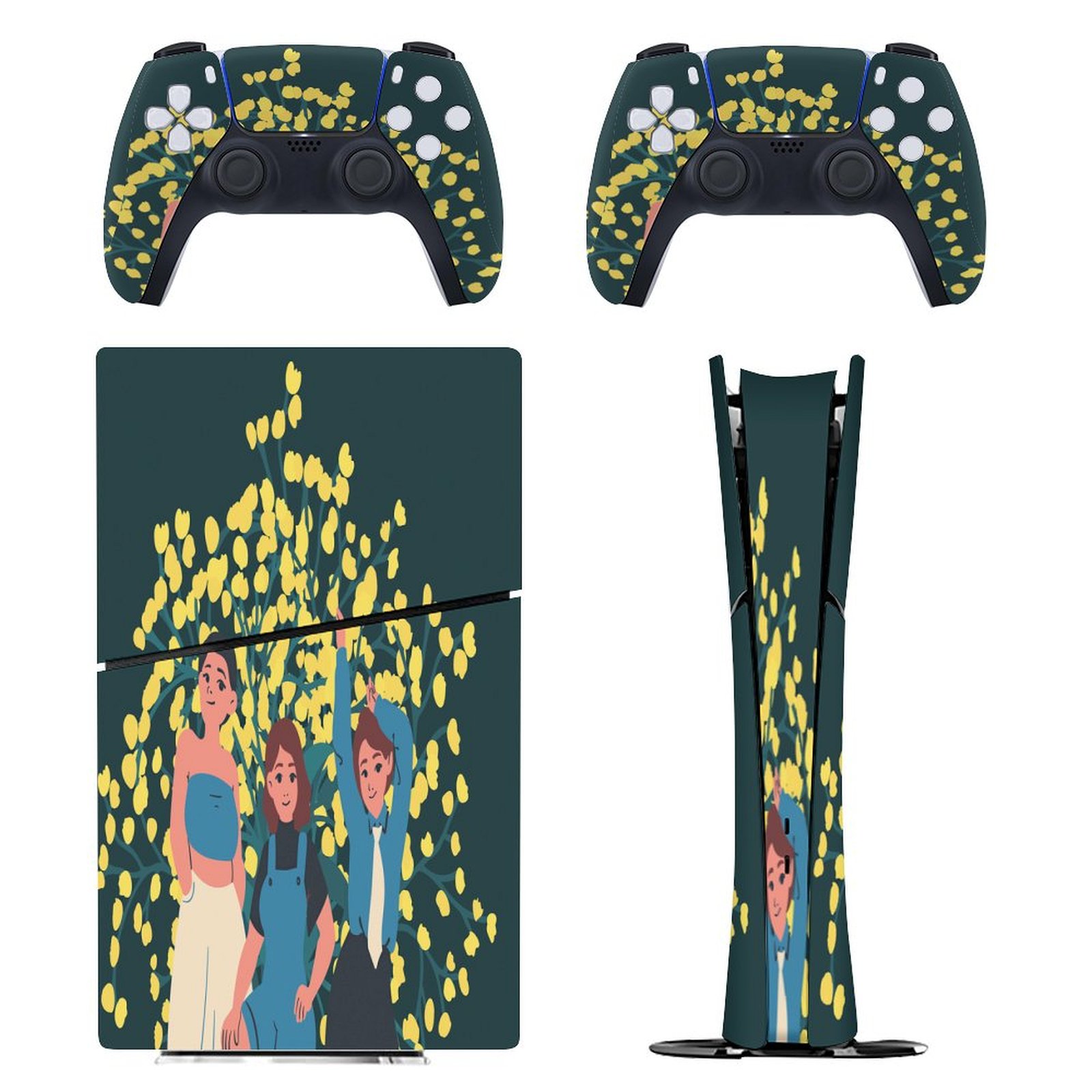 Women's Day, Woman, Girl PS5/PS5 Slim Digital Disc Skin Sticker For ...