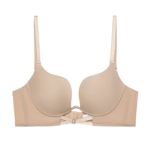 Women's Deep Push Up Bra Low Waist Bra Metal Wire Pull Strap Multi ...