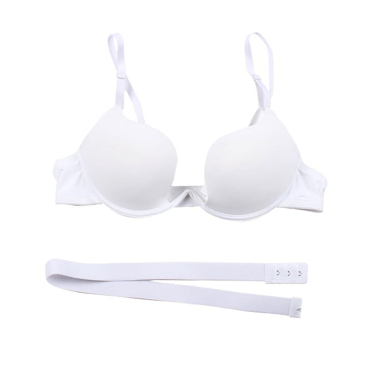 Women's Deep U Push Up Multi-Way Convertible Plunge Bra - Walmart.com