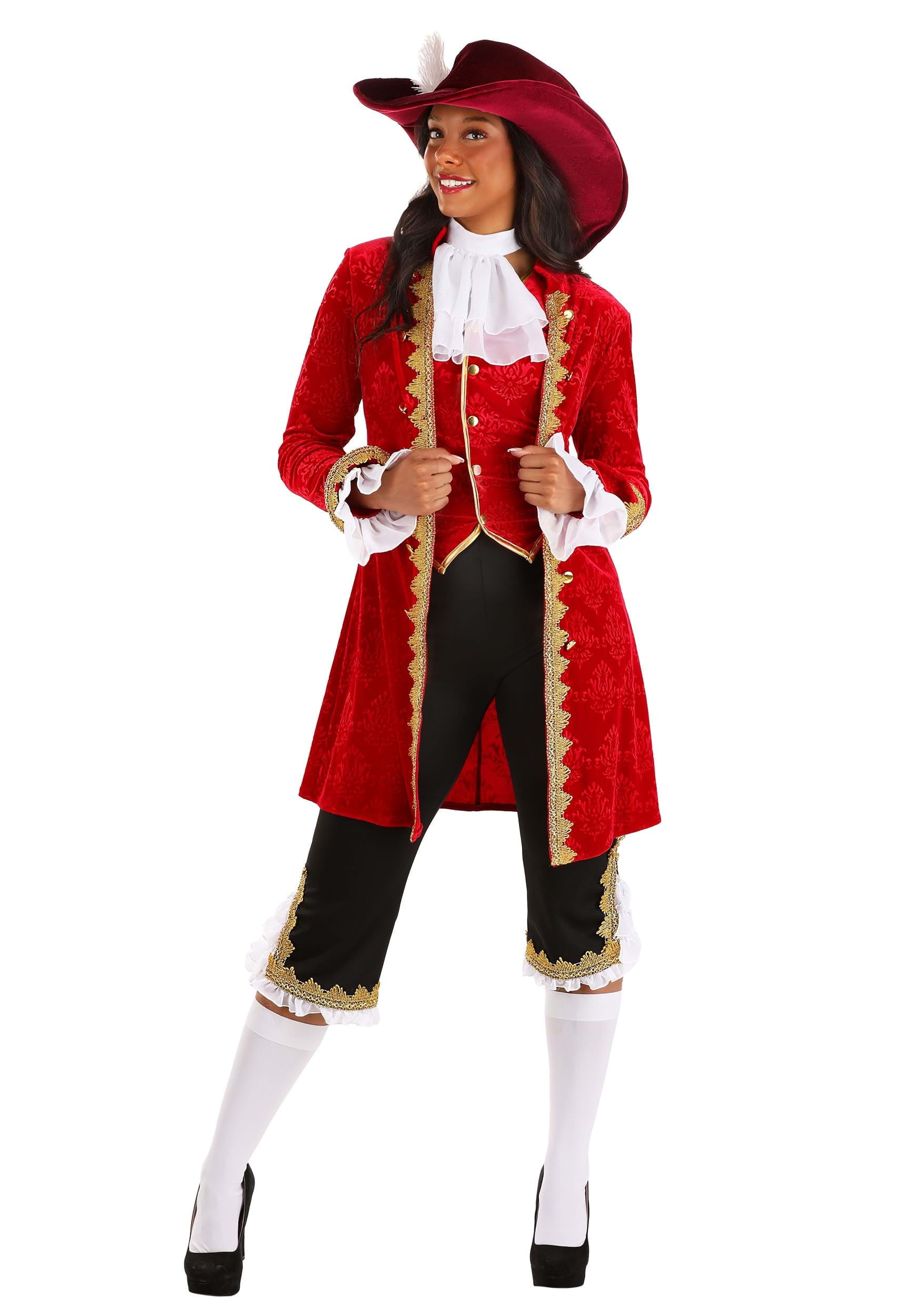 Women's Deluxe Captain Hook Costume - Walmart.com