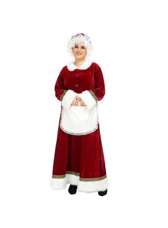 Mrs. Claus Costumes in Halloween Costumes - Walmart.com