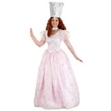 FUN Costumes Women's Deluxe Good Glinda Costume, Sparkly Pink Gown ...