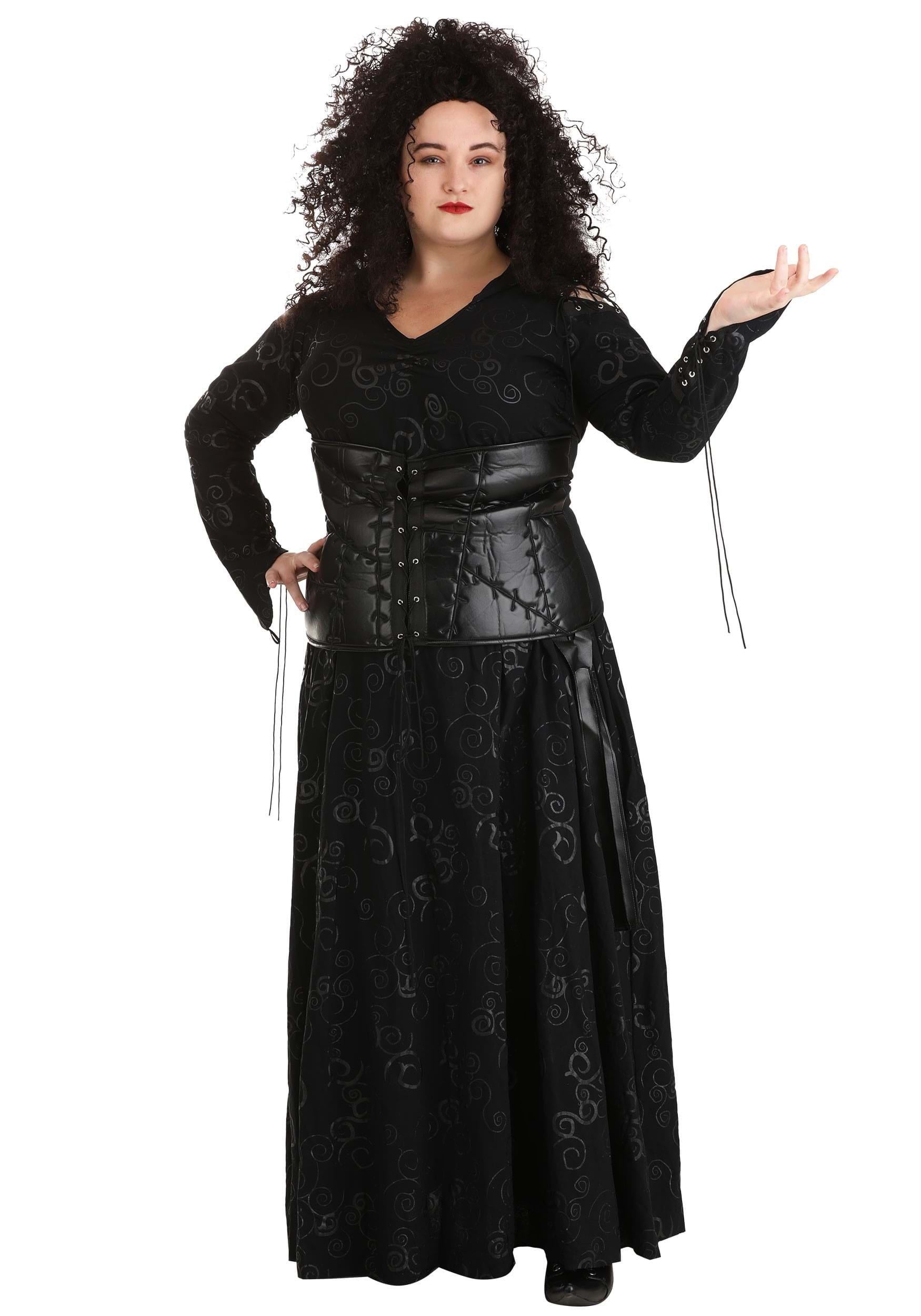 FUN Costumes Bellatrix Lestrange Fancy-Dress Costume, Women's Size M ...