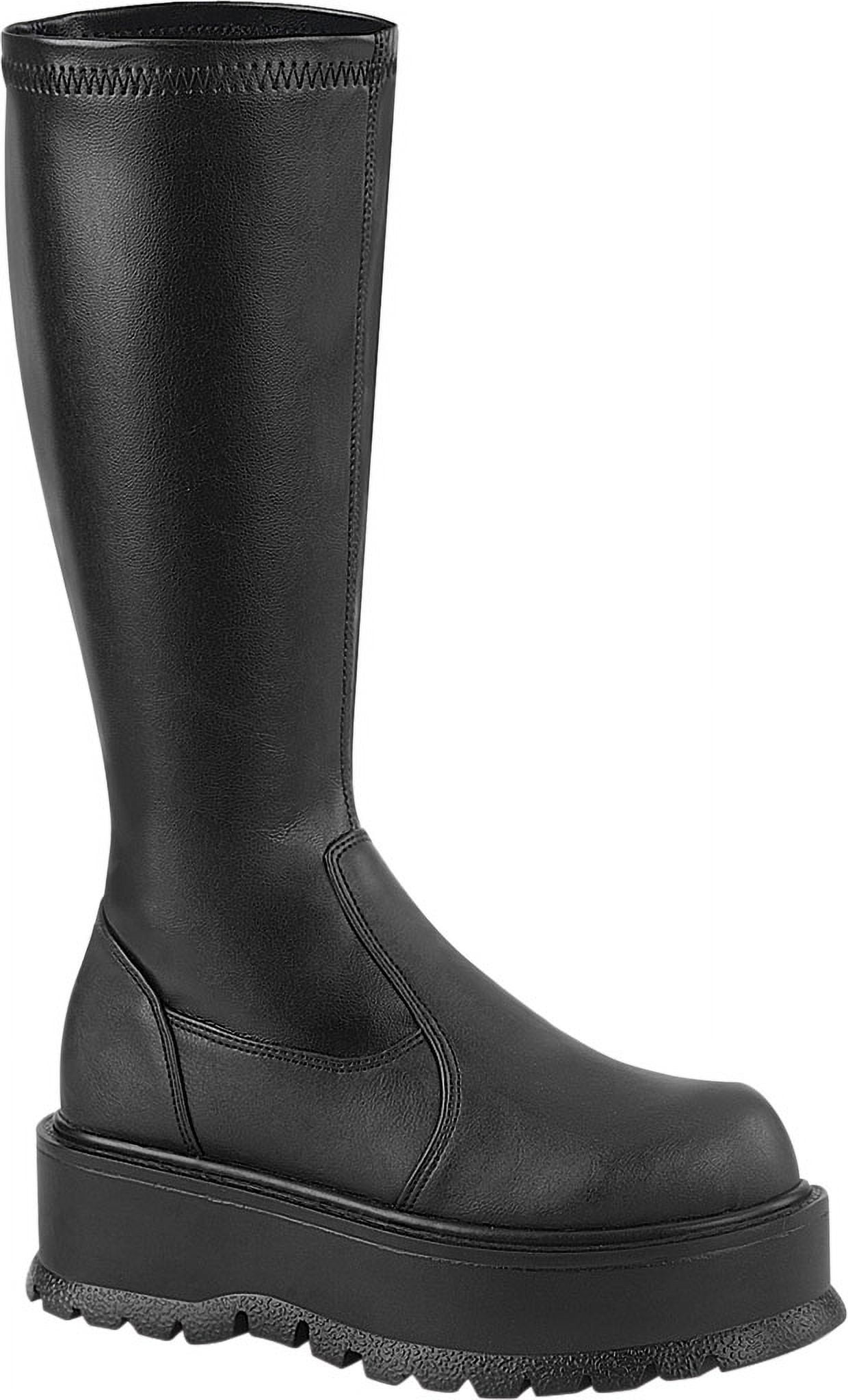 Women's Demonia Slacker 200 Platform Stretch Knee High Boot - Walmart.com