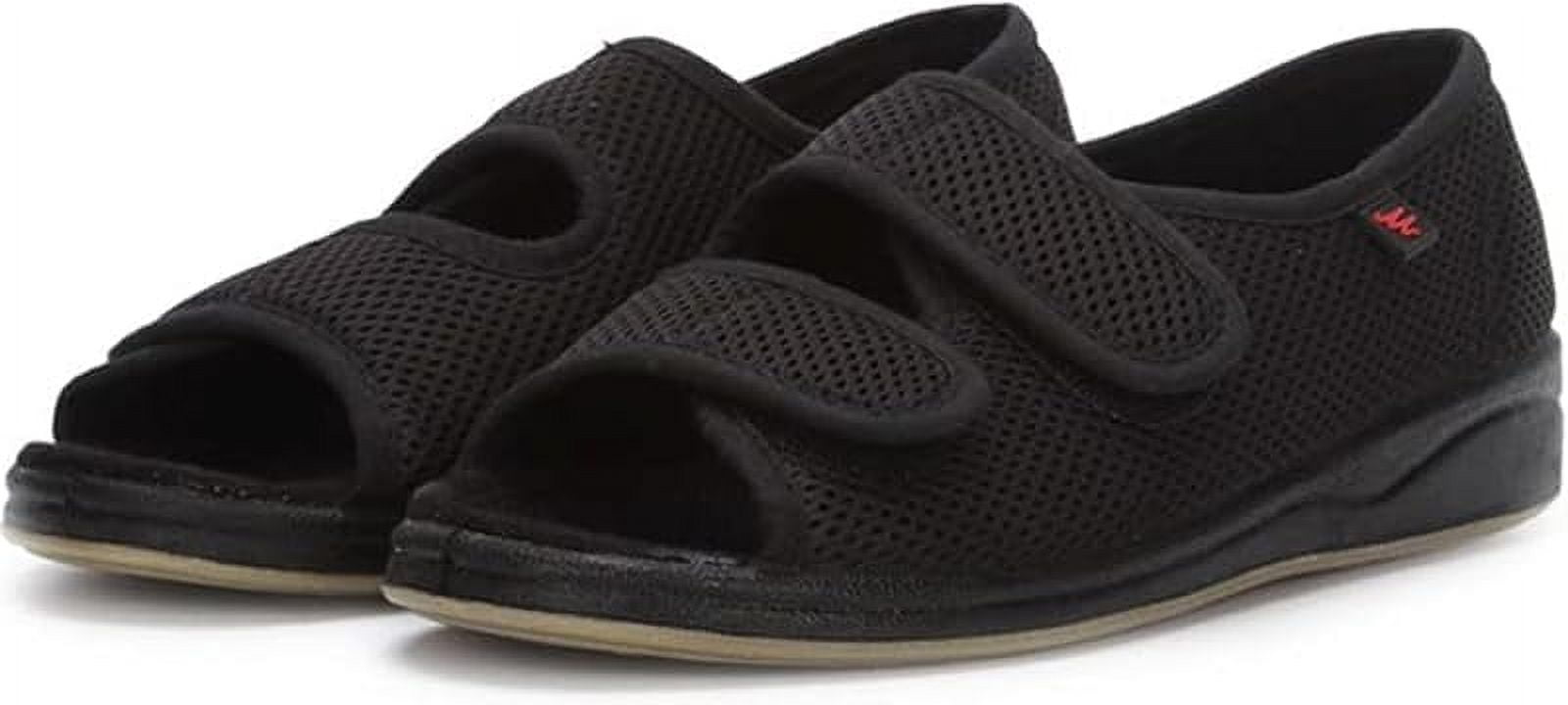 Women's Diabetic Sandals Arthritis Edema Slippers Open Toe Adjustable ...