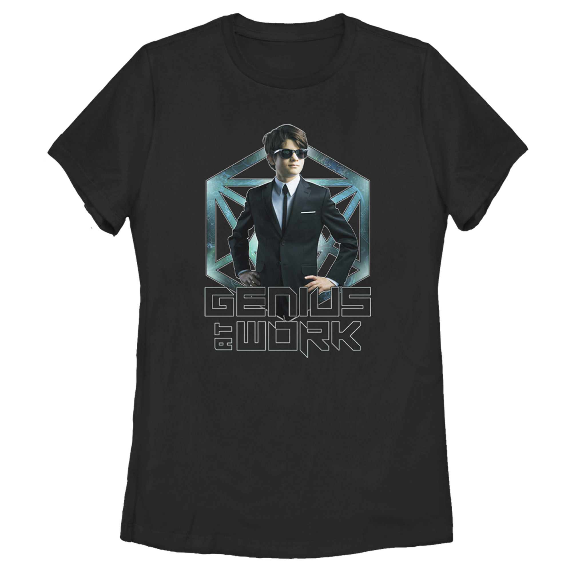 Women's Disney Artemis Fowl Genius At Work Graphic Tee Black Large ...