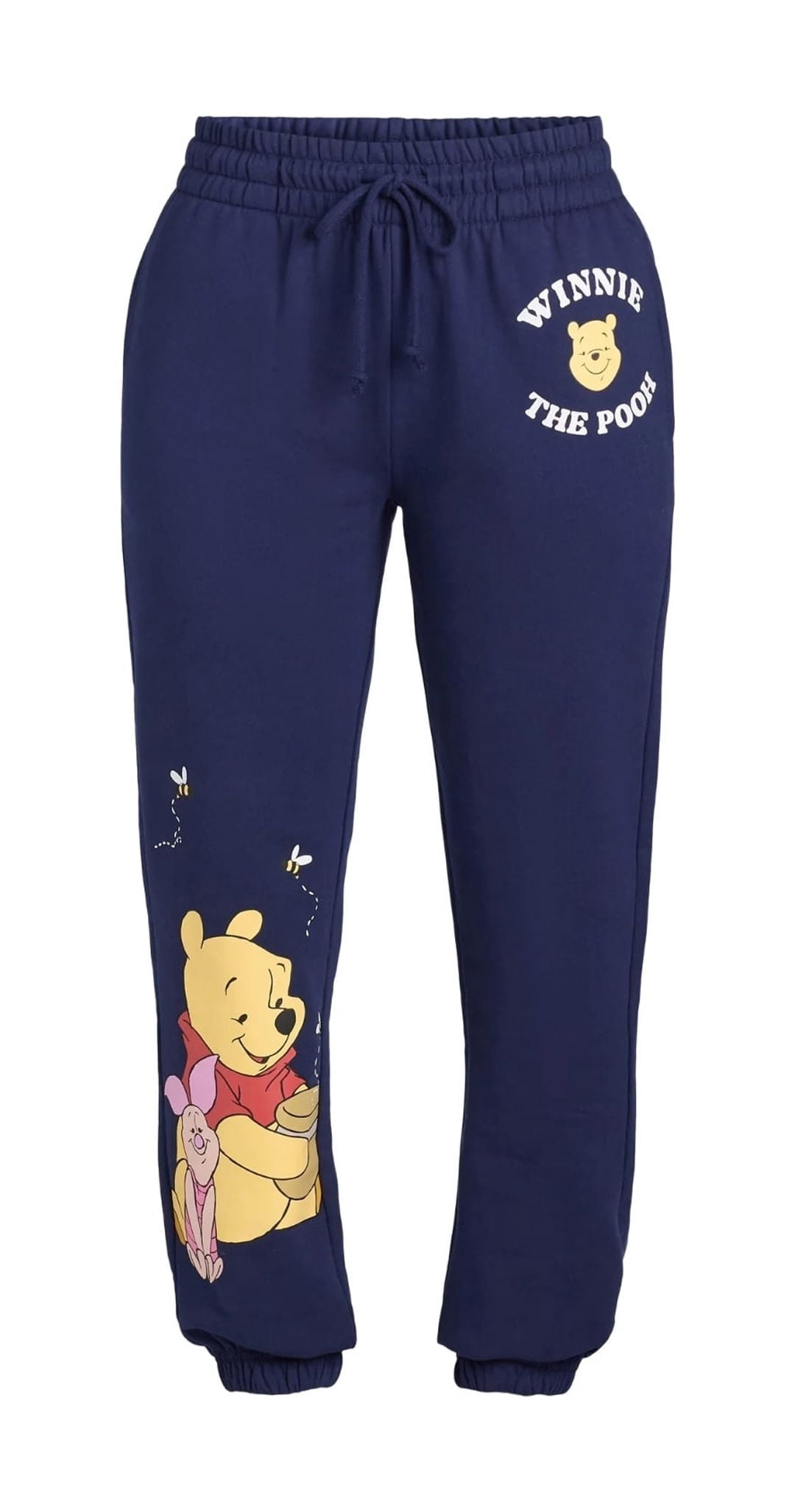 Women's Disney Winnie the Pooh Navy Jogger Sweatpants - XL - Walmart.com