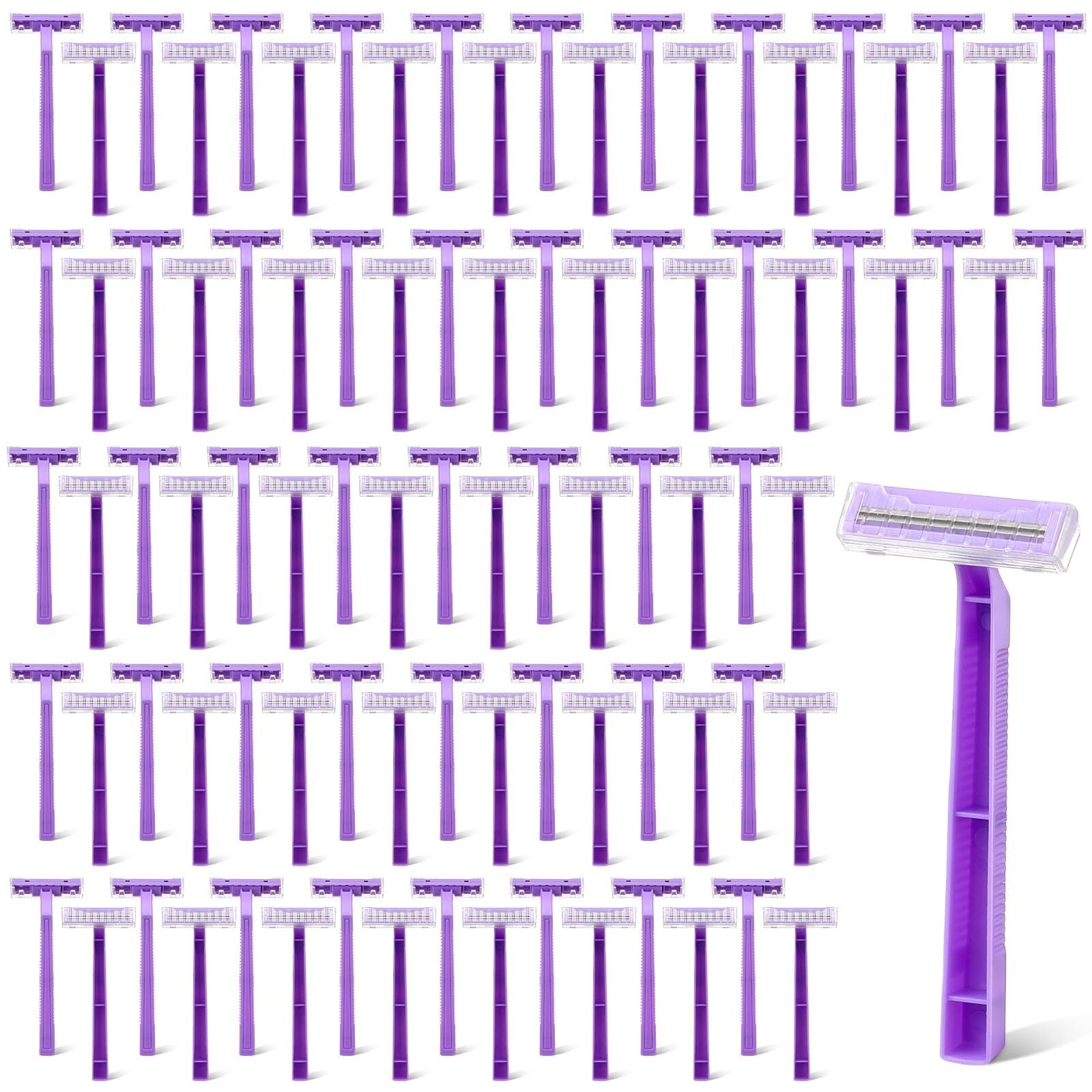 Women's Disposable Razors Bulk Twin Blade Disposable Stainless Steel ...