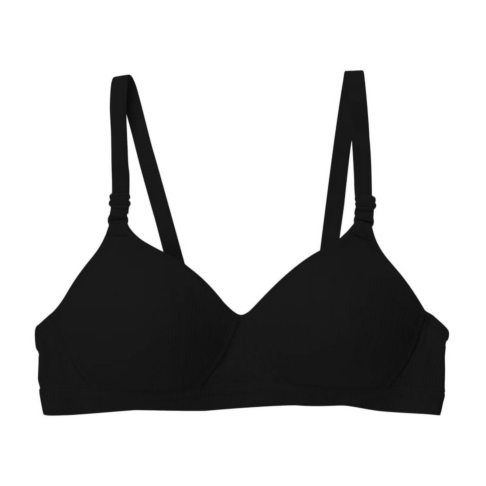 Women's Double Support Convertible Straps Wirefree Seamless Bra ...