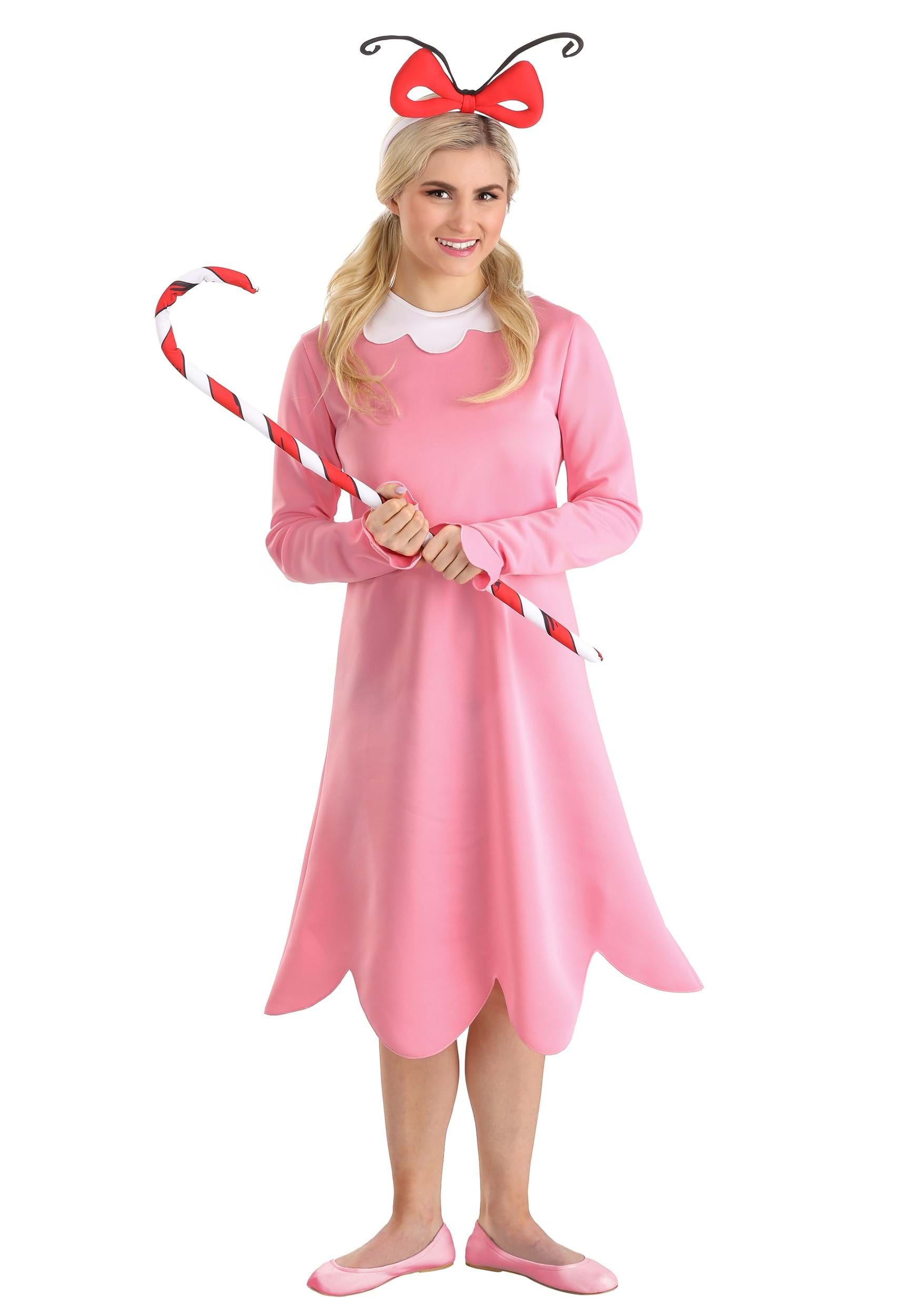 Women's Dr. Seuss Cindy Lou Who Costume - Walmart.com