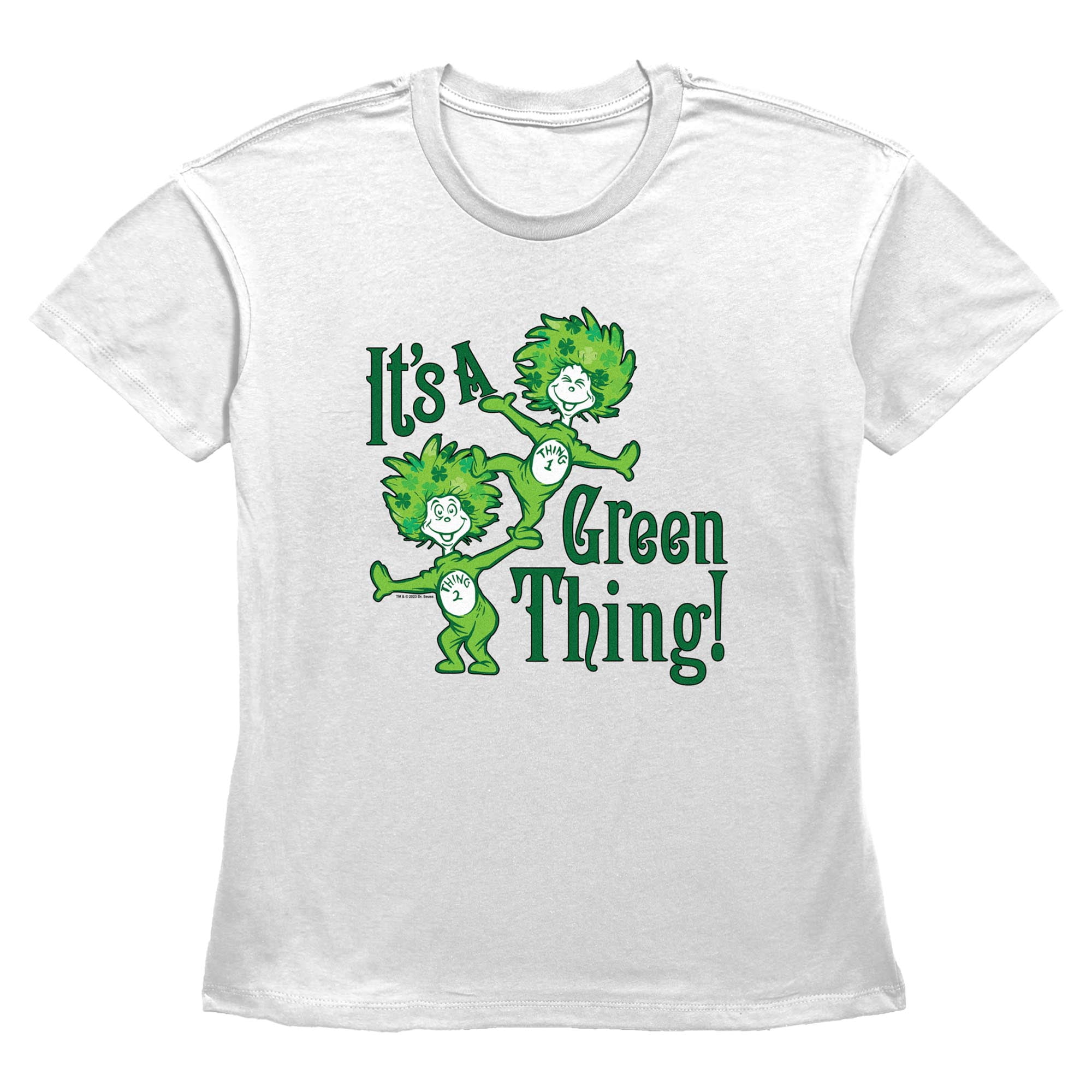 Women's Dr. Seuss It's a Green Thing Graphic T-Shirt - Walmart.com