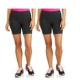 Women's Dri-More Core Bike Shorts, 2 pack - Walmart.com