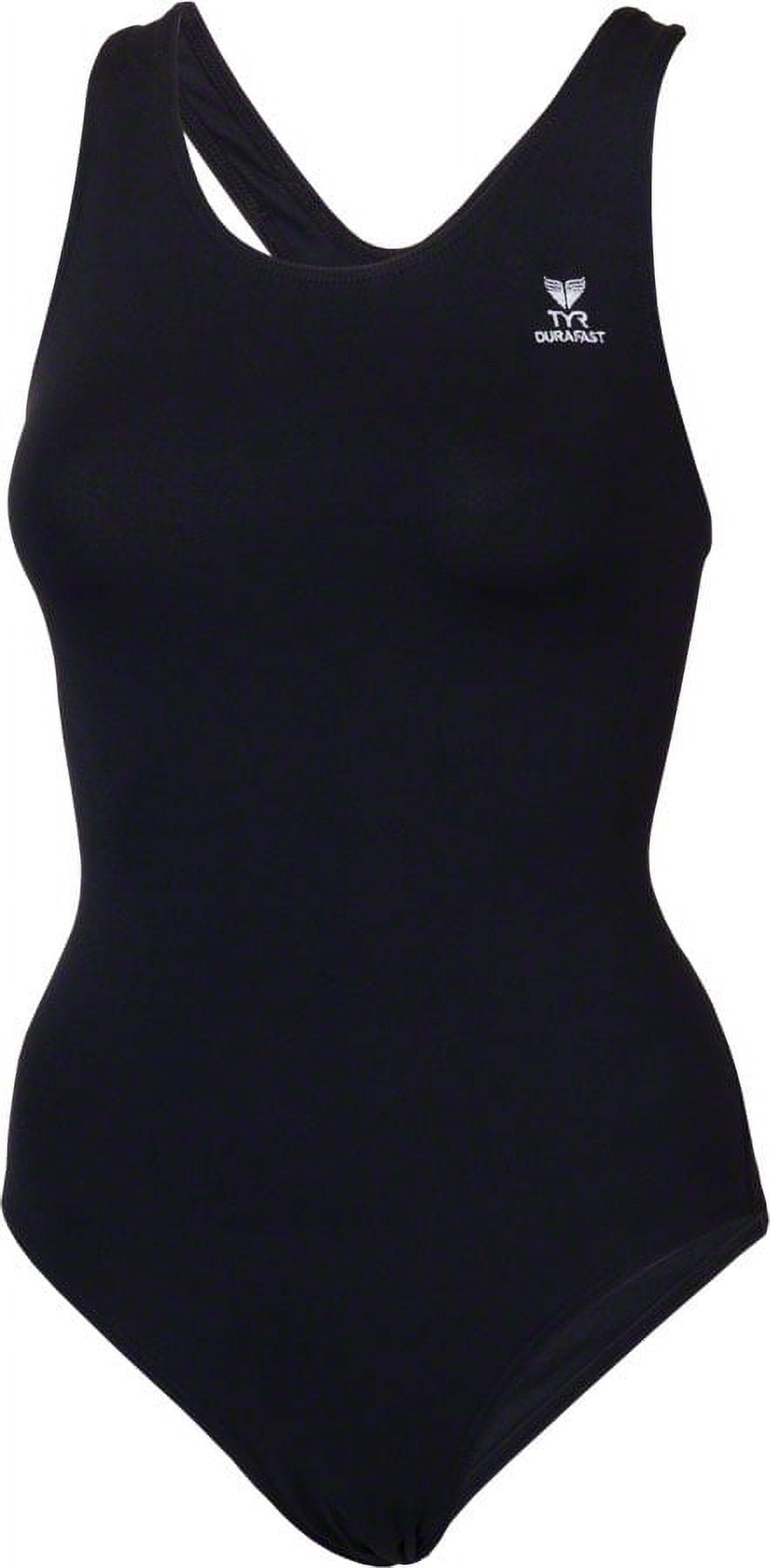 Women's Durafast Elite Maxfit Swimsuit Black Size 38 - Walmart.com