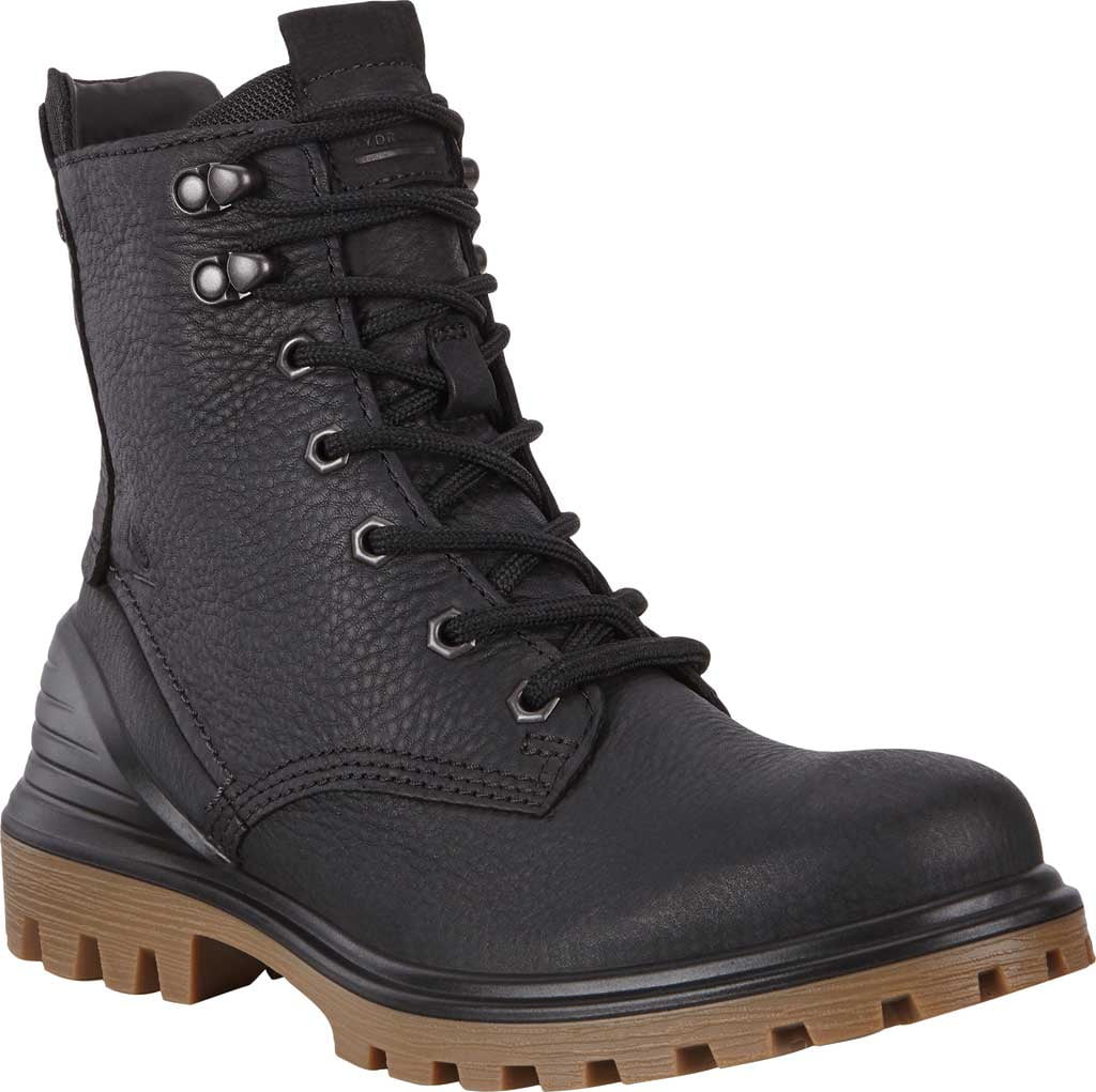 Women's ECCO Tred Tray Waterproof Boot Black Cow Nubuck 41 M - Walmart.com