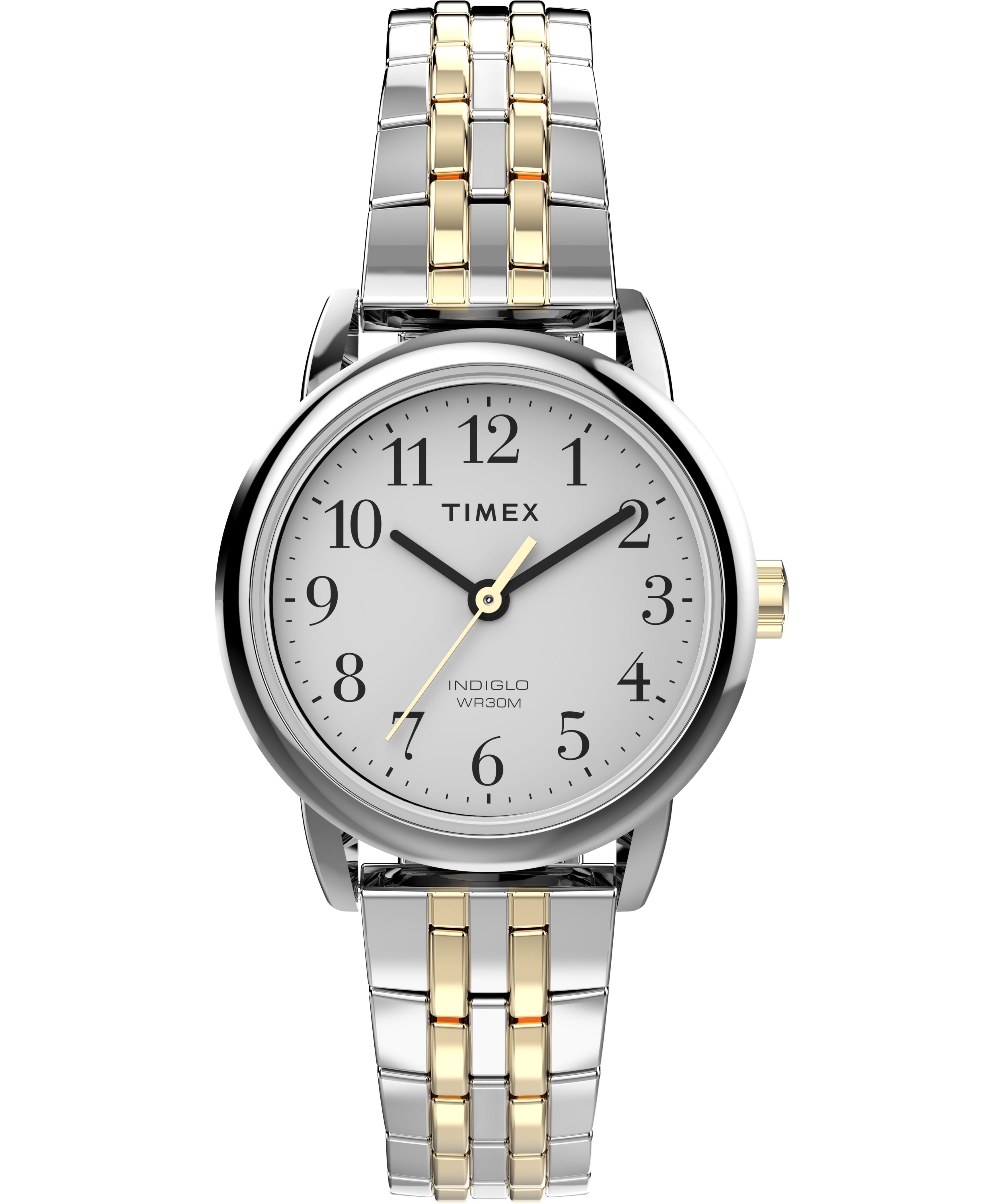 Women's Easy Reader Two Tone Expansion Band - Walmart.com