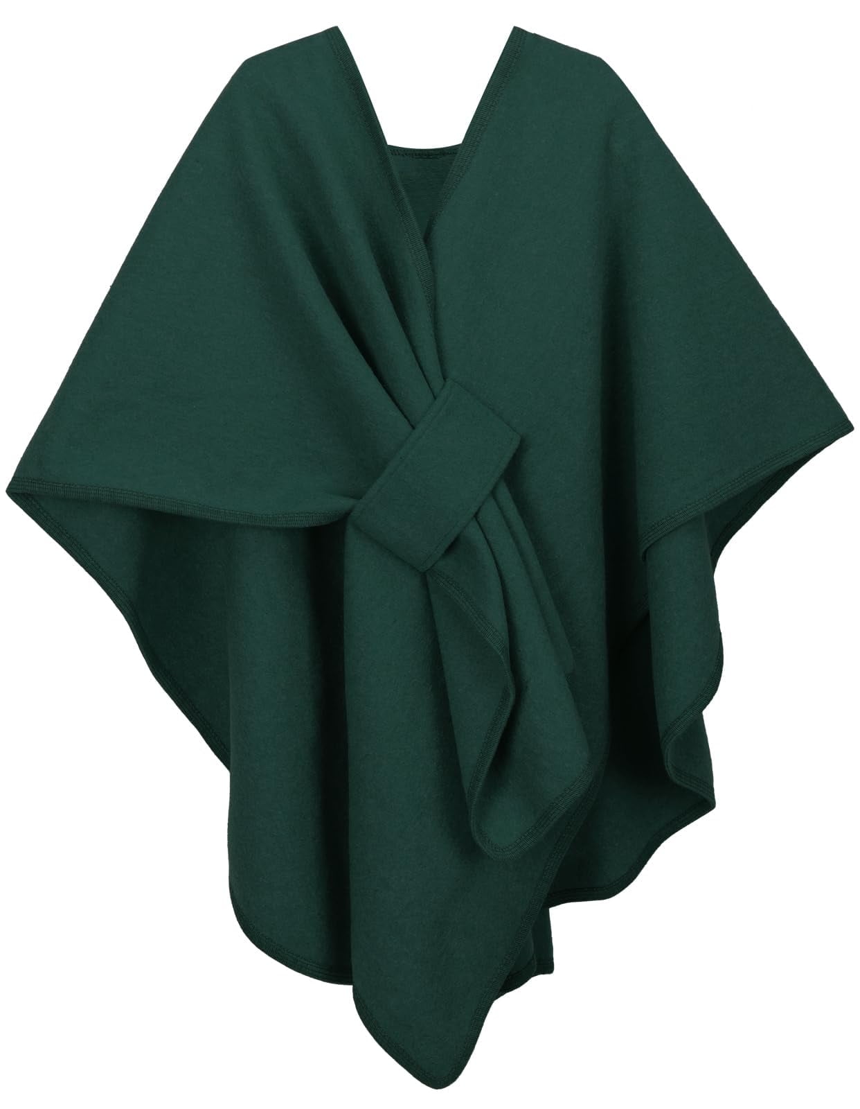 Women's Elegant Shawl Wraps Soft Open Front Poncho Cape Oversized ...