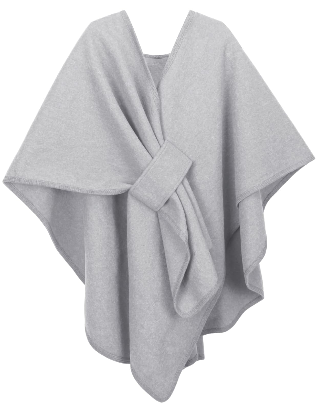 Women's Elegant Shawl Wraps Soft Open Front Poncho Cape Oversized ...