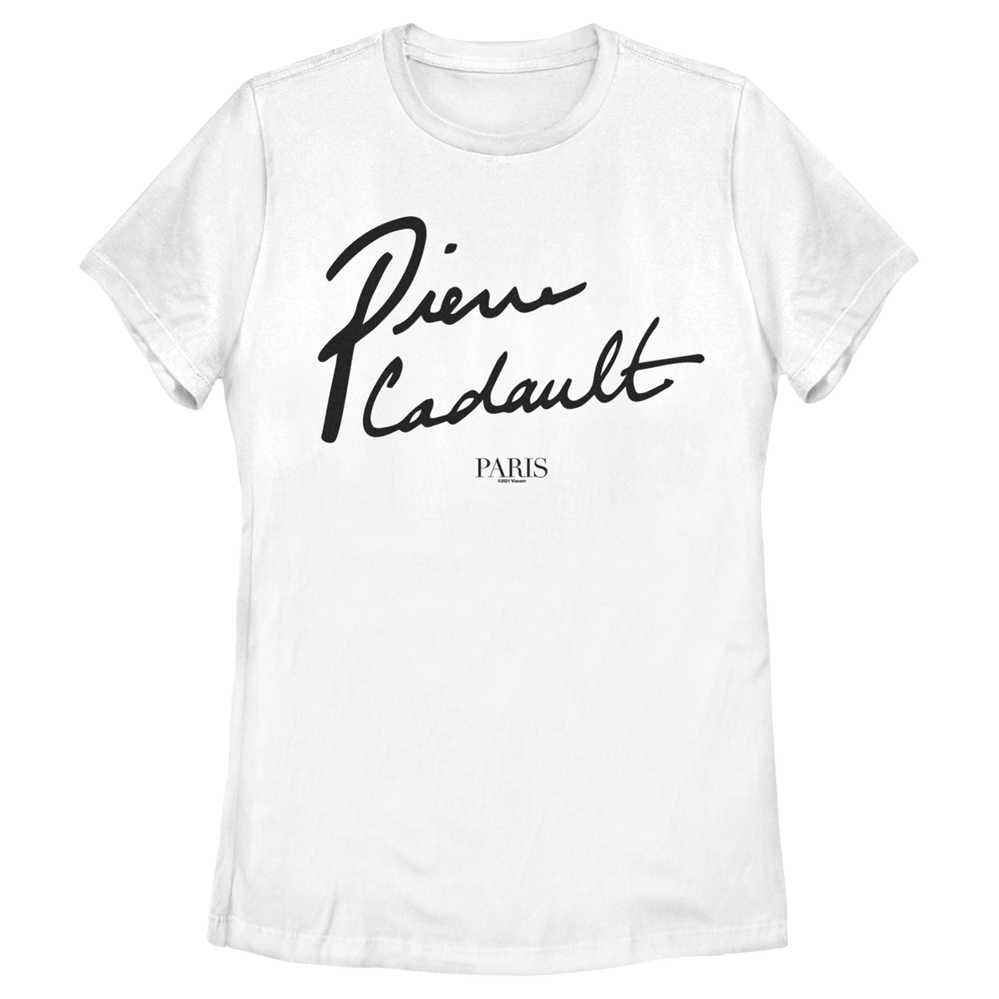 Women's Emily in Paris Pierre Cadault Graphic Tee White / Pierre 2X ...