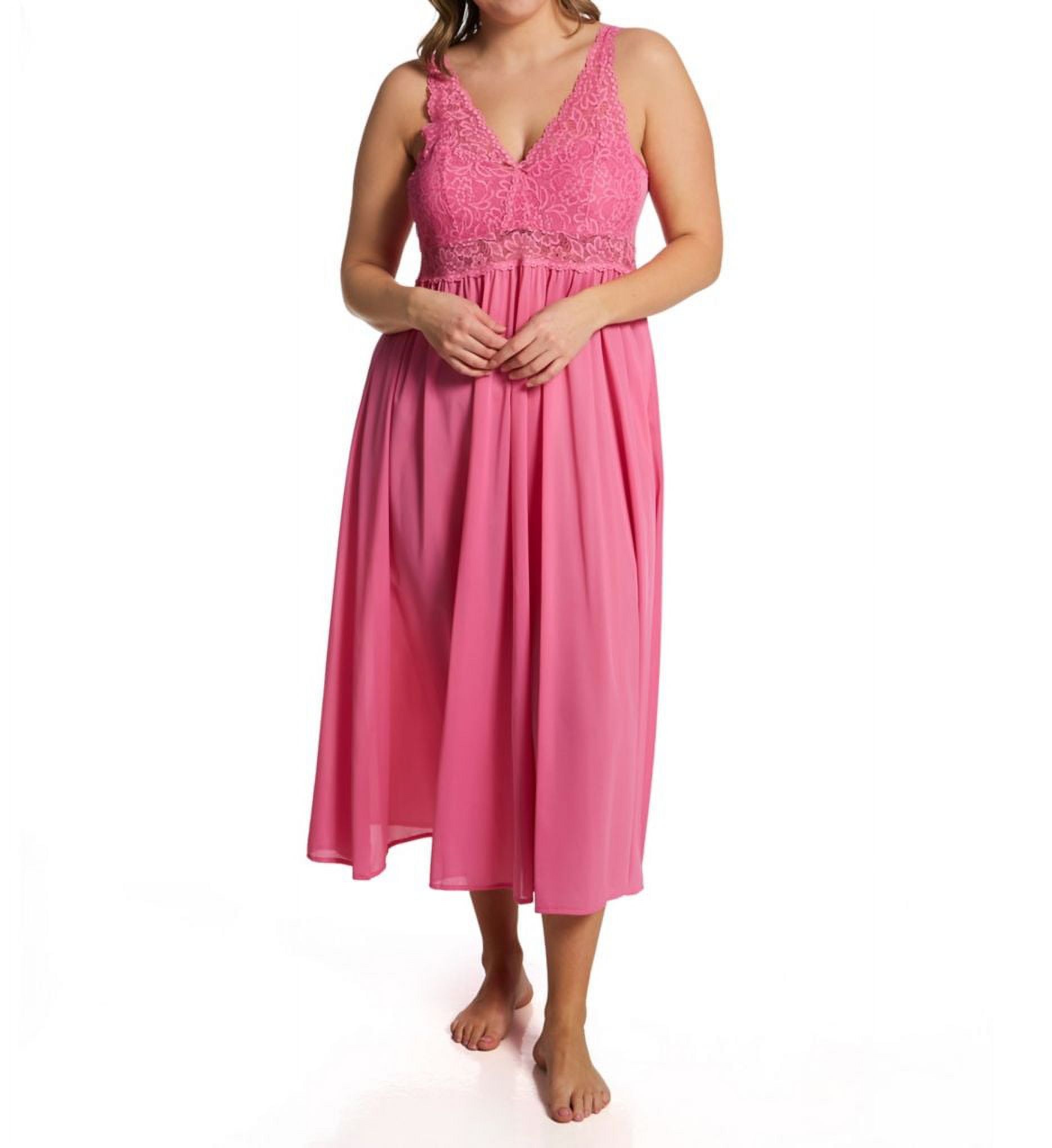 Women's Exquisite Form 70807 Plus Size Stretch Lace Sleeveless Long ...