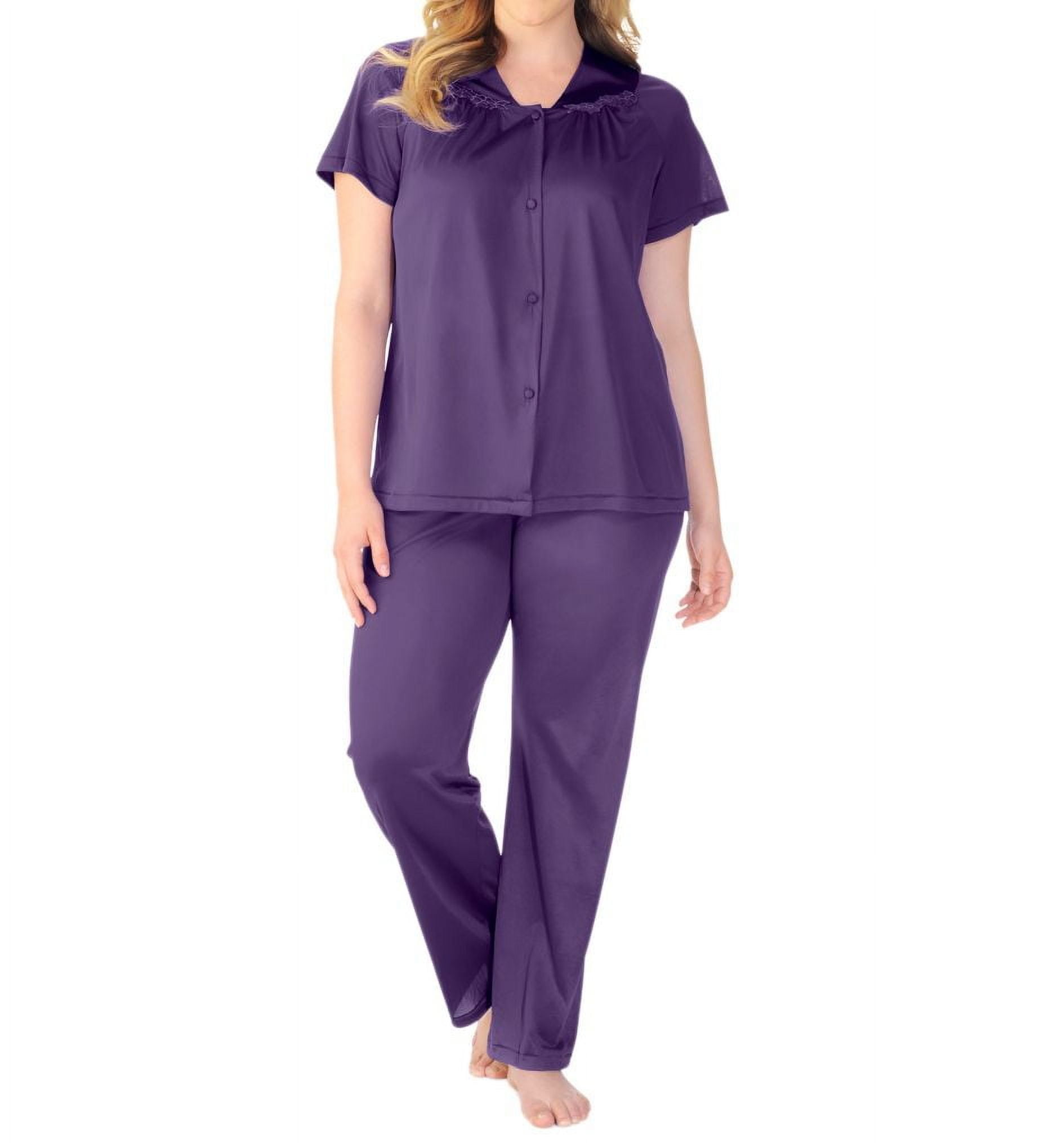 Women's Exquisite Form 90107 Coloratura Vintage Short Sleeve Pajama Set ...