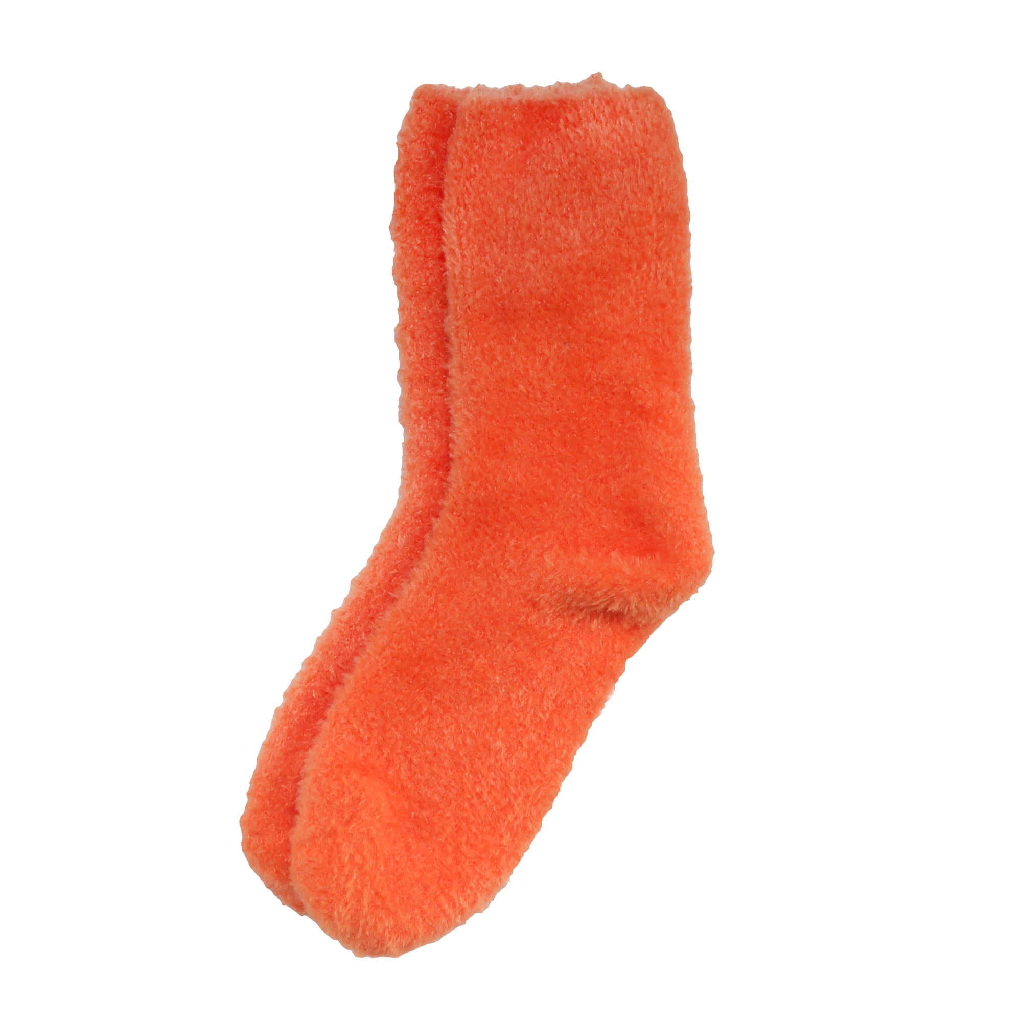Women's Extra Large Fuzzy Soft Colored Cozy Plush Warm Fluffy Socks ...