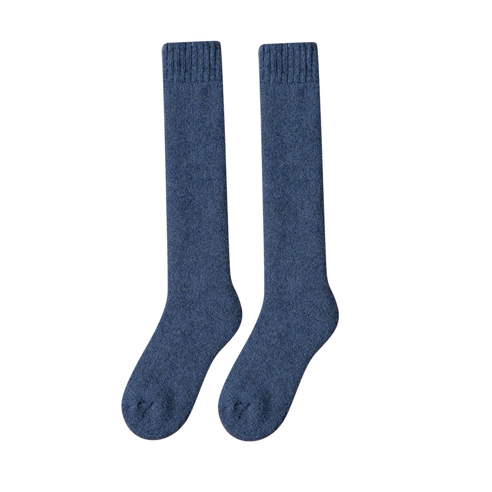 Women's Extra Thick Wool Blend Autumn Winter Knee High Calf Socks ...
