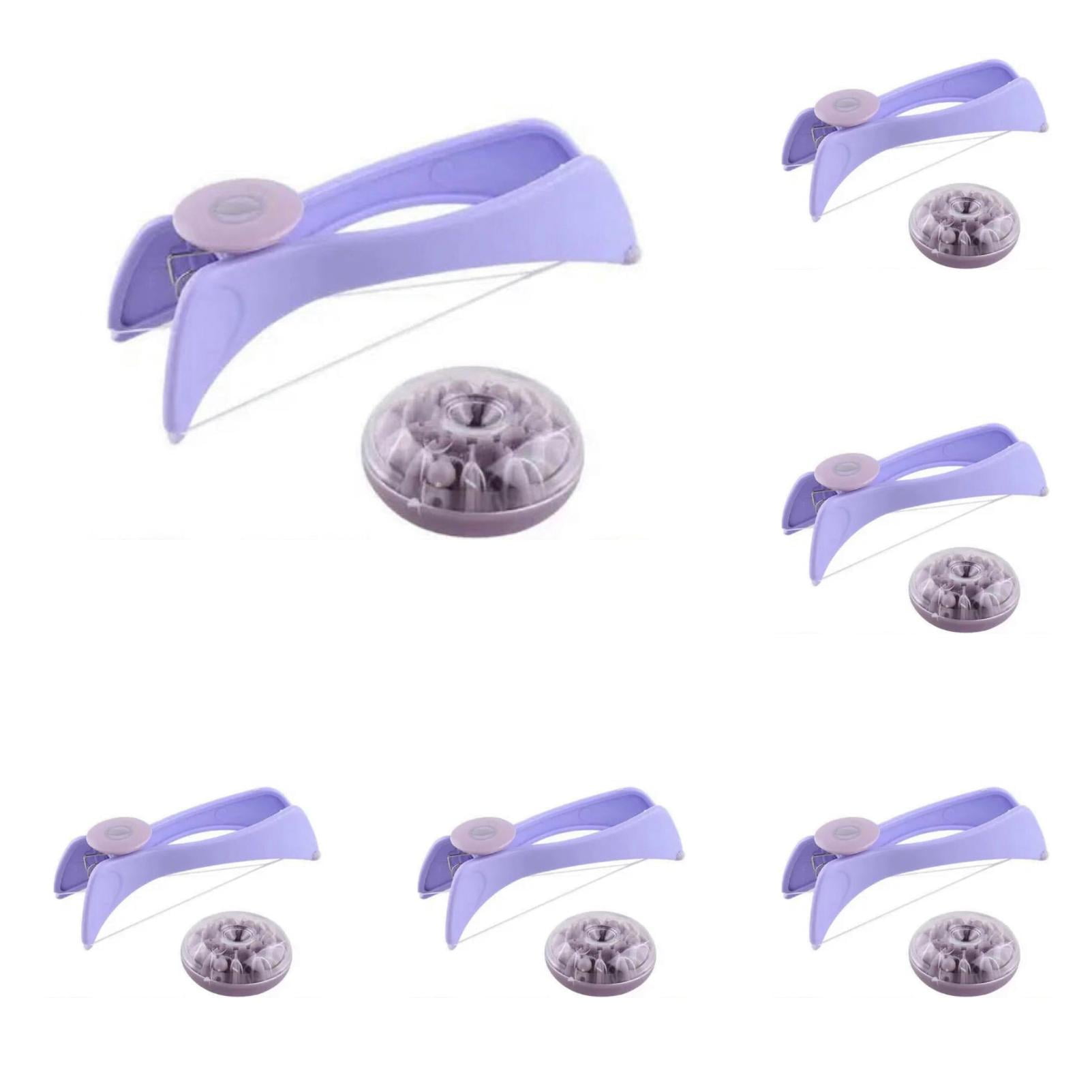 Women's Eyebrow Face and Body Hair Threading Tweezer Kit Comfortable ...