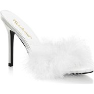 Women's Fabulicious Poise 501F Marabou Slide - Walmart.com