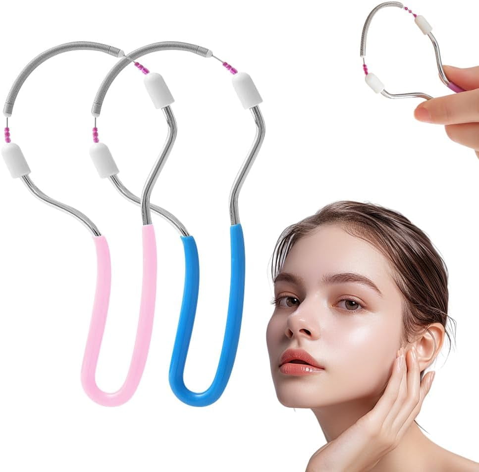 Women's Facial Hair Remover, Stainless Steel Spring Facial Hair Remover ...